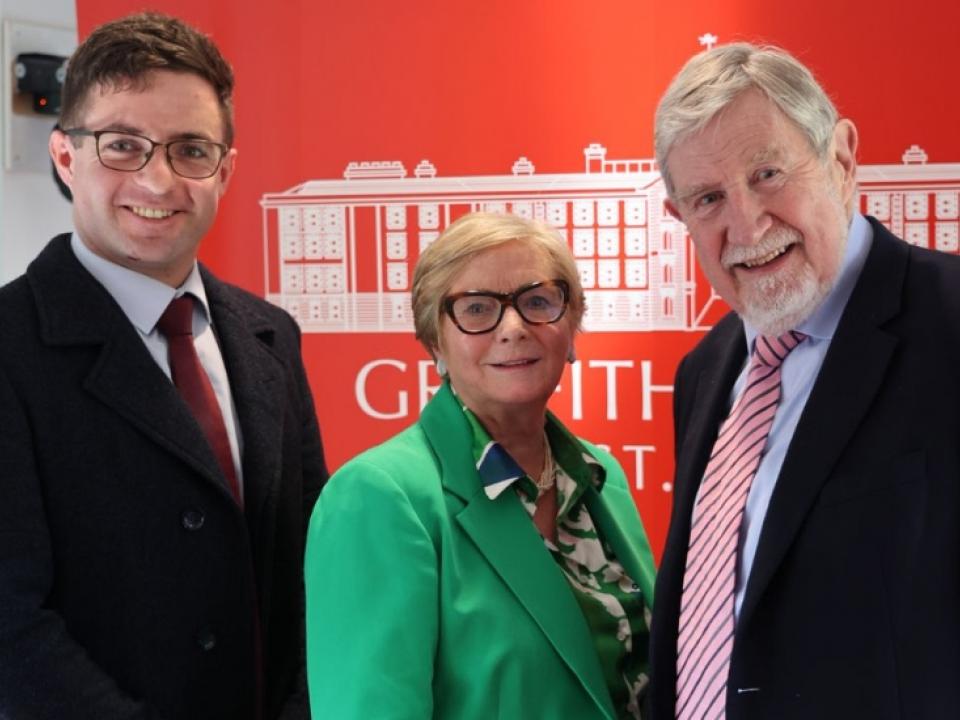 Frances Fitzgerald MEP visits Griffith College | Griffith College